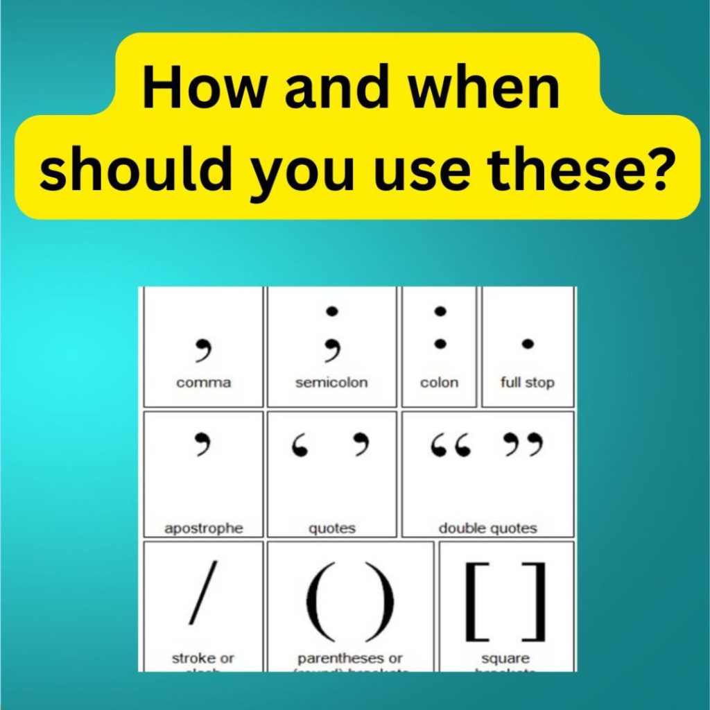 Quick Guide to Punctuation in English Writing: Rules, Uses & Examples ...